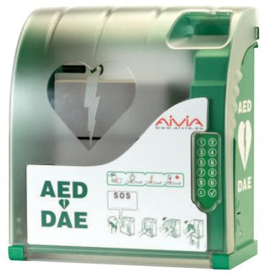 DefiSign/AIVIA 210 AED Cabinet | Outdoor | AEDexpert.ie